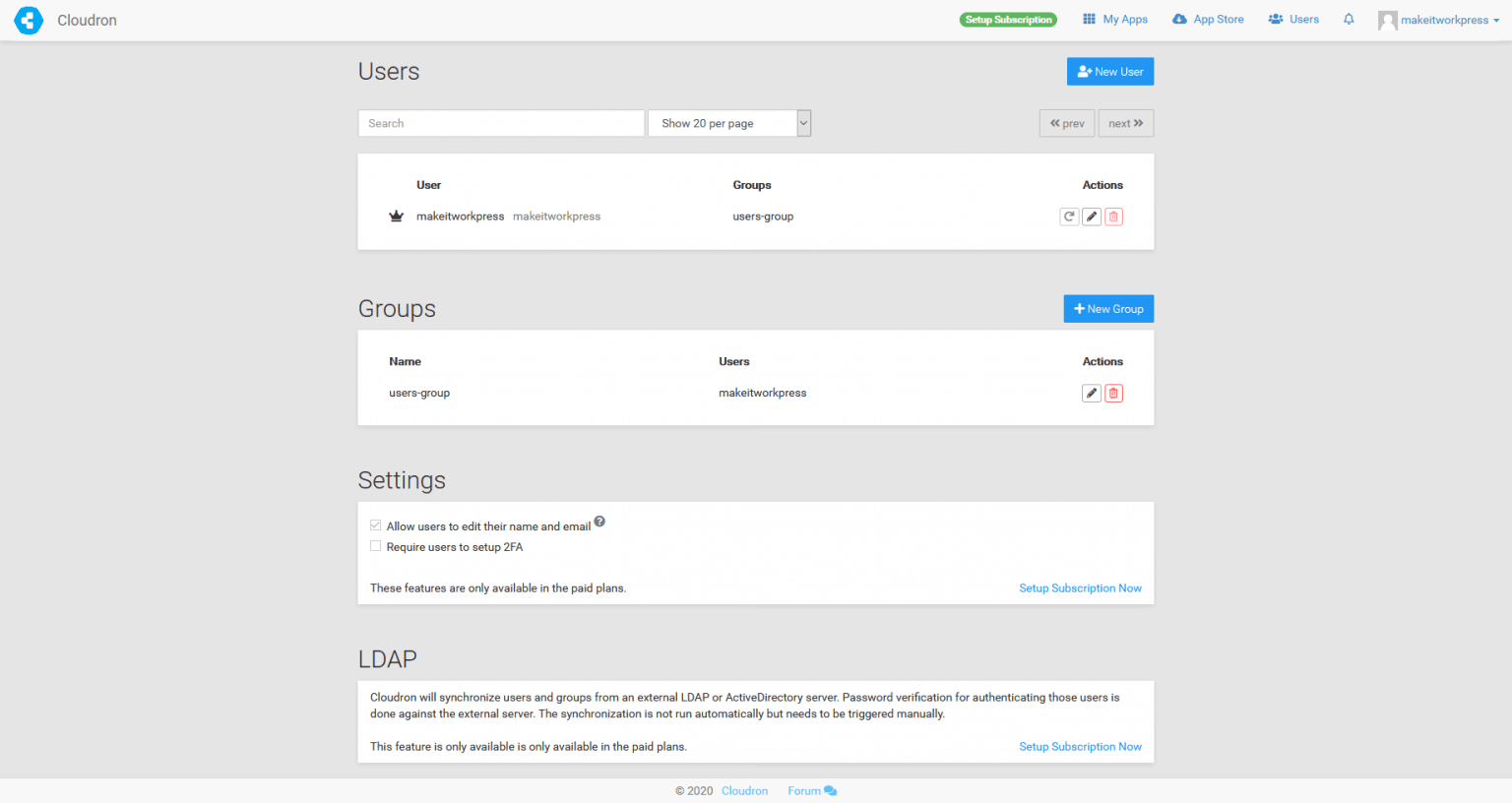 Cloudron Review - Hosting WordPress • Make It WorkPress