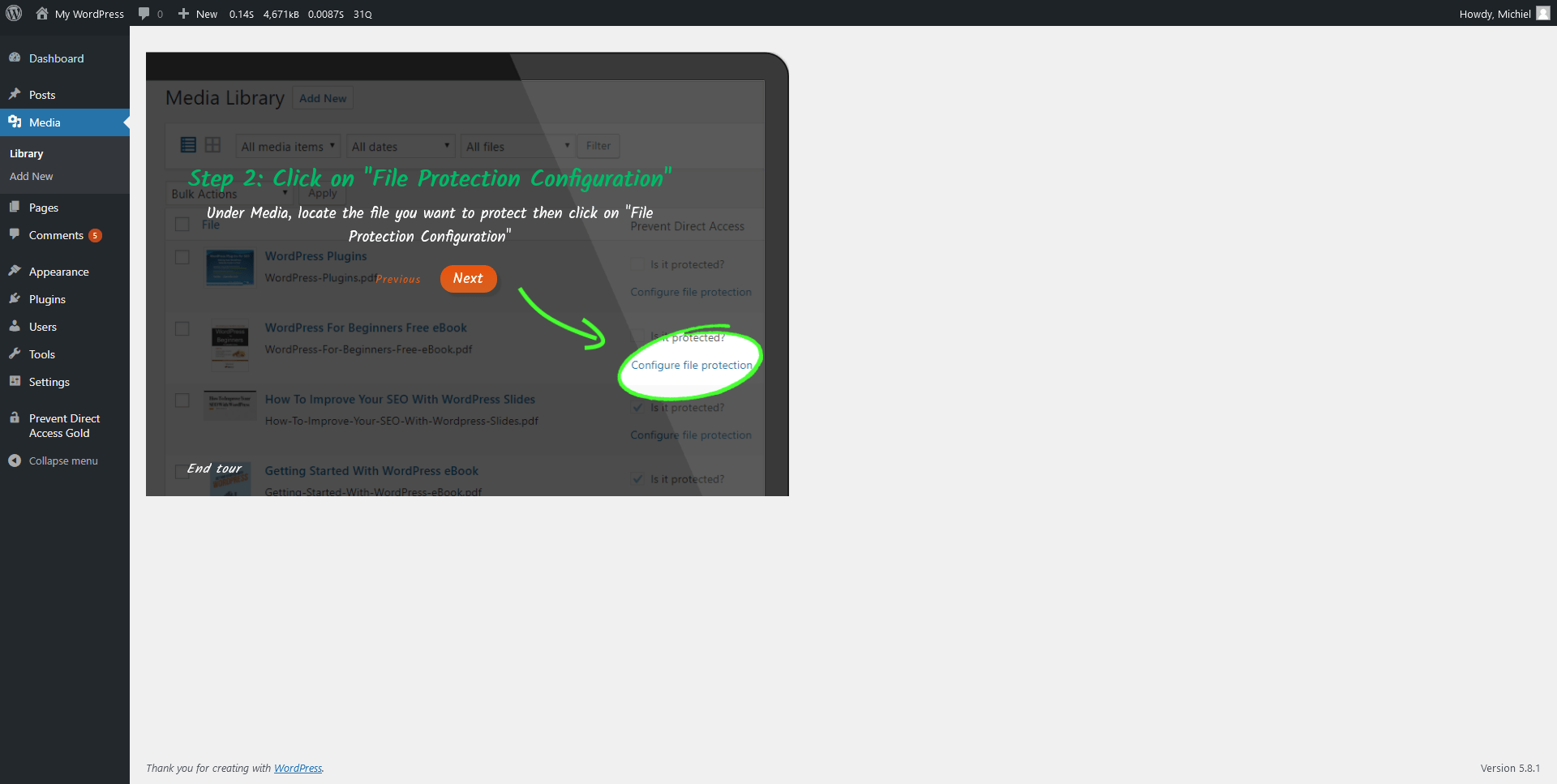 Prevent Direct Access Review • Wordpress Protect Media Files